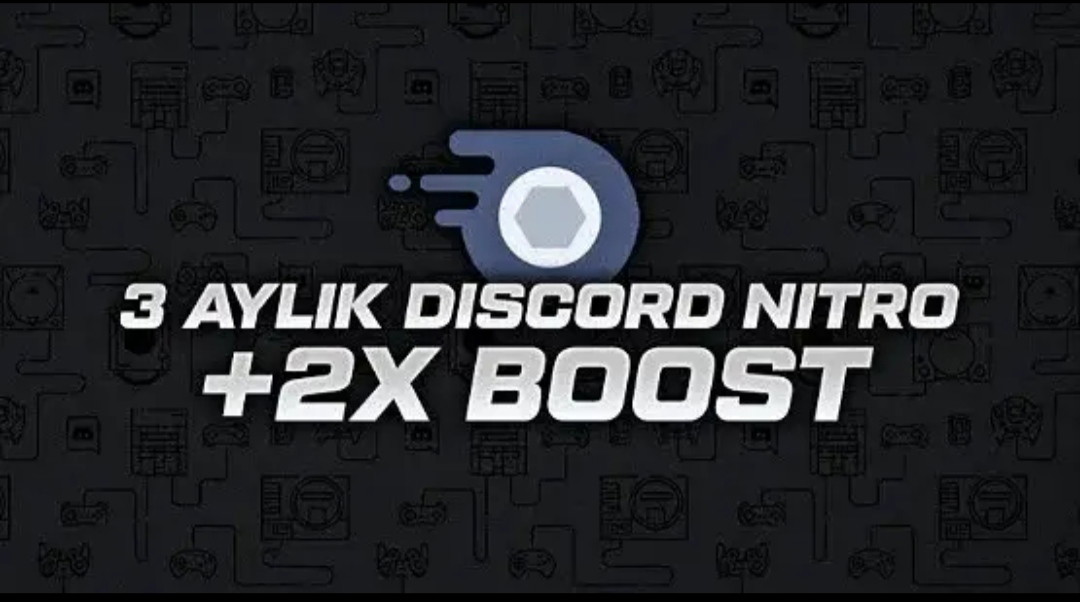 Discord Nitro Boost 1 aylık 2 takviyeli | İtemsatış