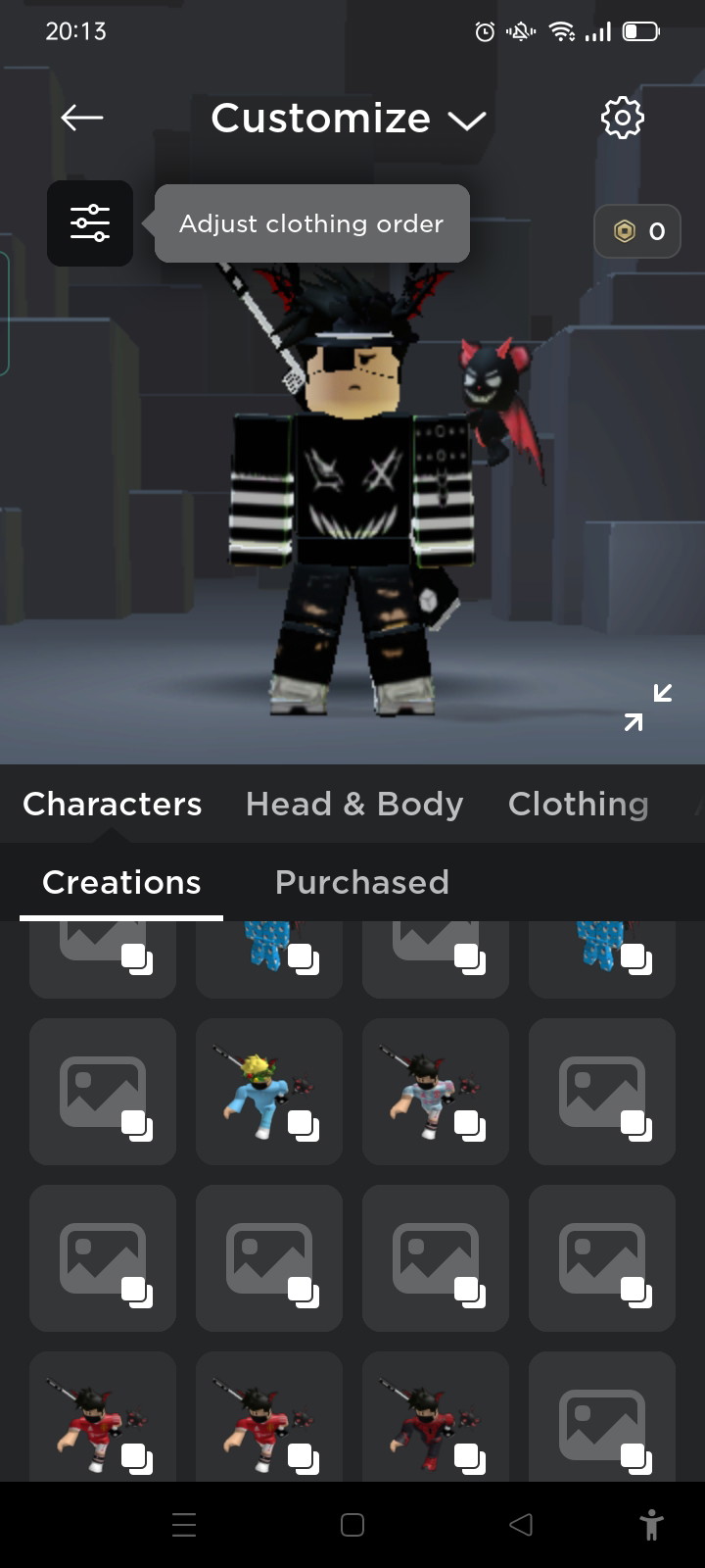 3000 robux yatırılmış çok kıyafetli hesap - 1171682 | İtemsatış