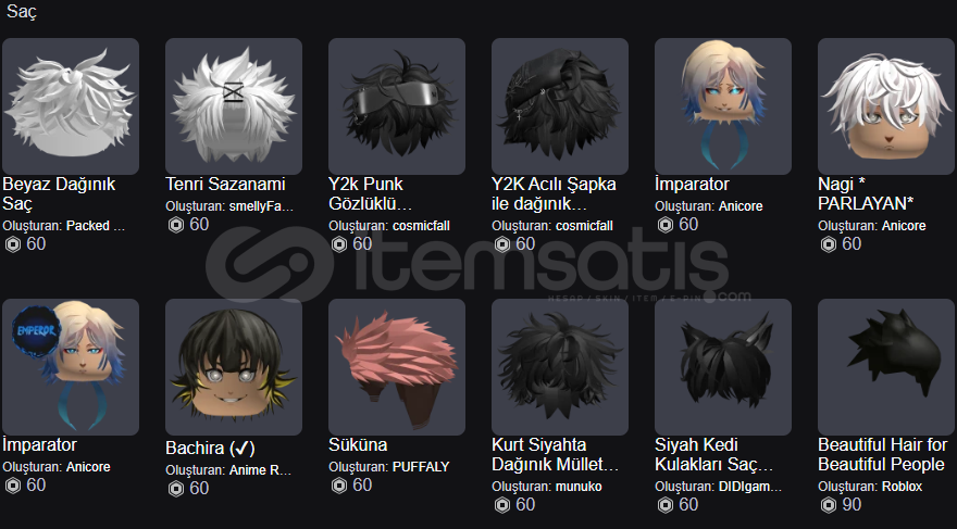 30k+ Robux Harcanmış Hesap Limit.. İlan No: #4639327 | İtemSatış