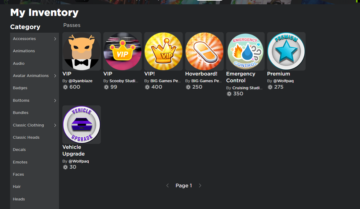 [%40! İNDİRİM] 2,400 Robux Totalli Hesap! - 1121184 | İtemsatış