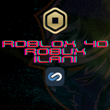 40 Robux (Komisyon Ödenir!) - 1073495 | İtemsatış