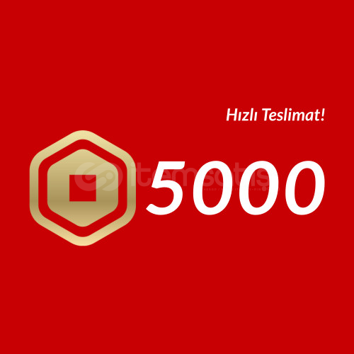5000 Robux Komisyon Bizden - 1100228 | İtemsatış