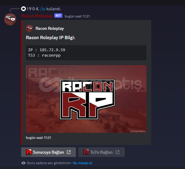 Advanced Discord Fivem Bot - 1658644 | İtemsatış Advanced Discord Fivem Bot - 1658644 | İtemsatış