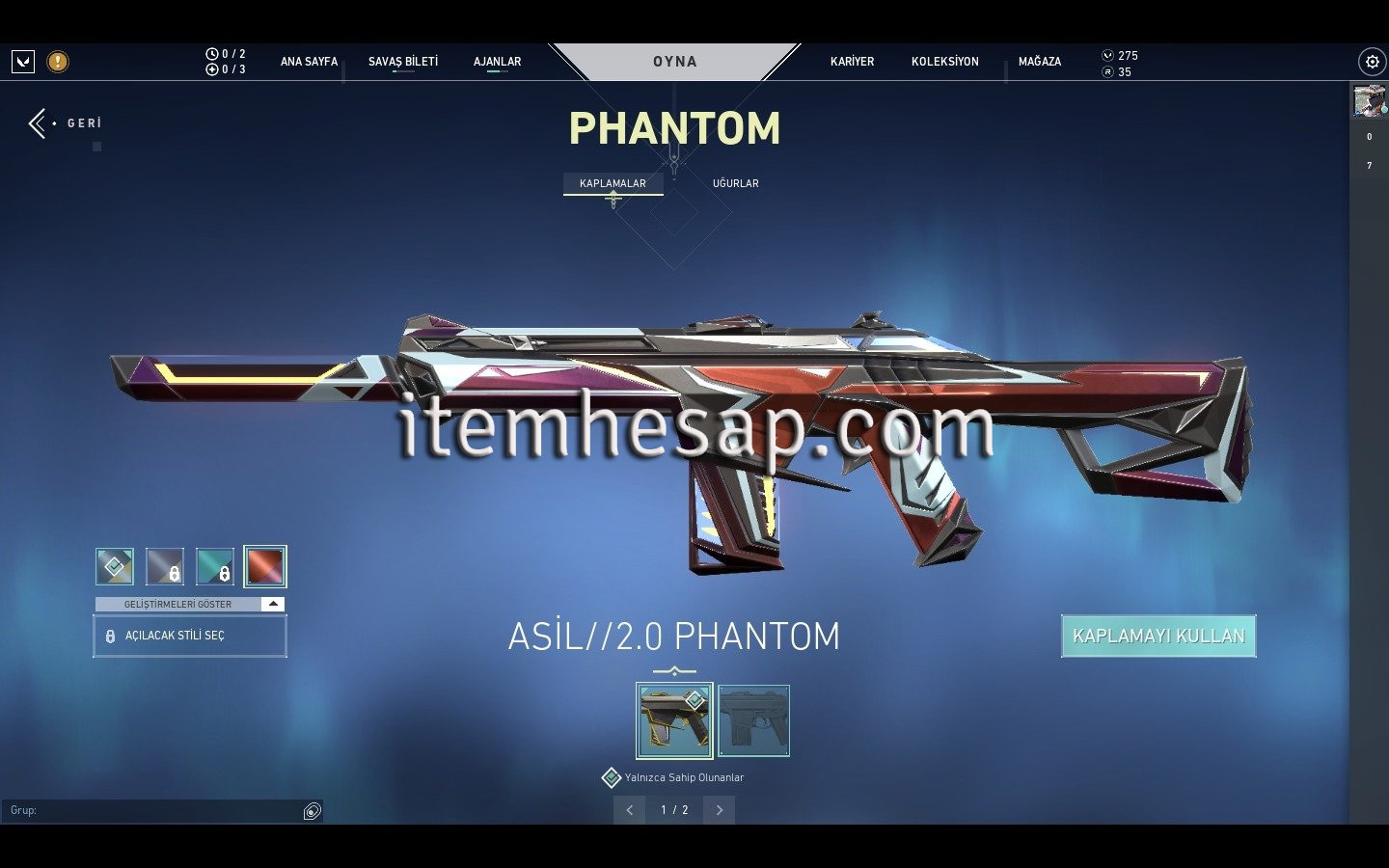 ASİL PHANTOM ASİL BIÇ VE DAHA FAZLASI! - 393553 | İtemsatış