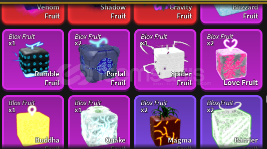 Blox Fruits Envanterimdeki Meyveleri Satıyo - 1748877 | İtemsatış