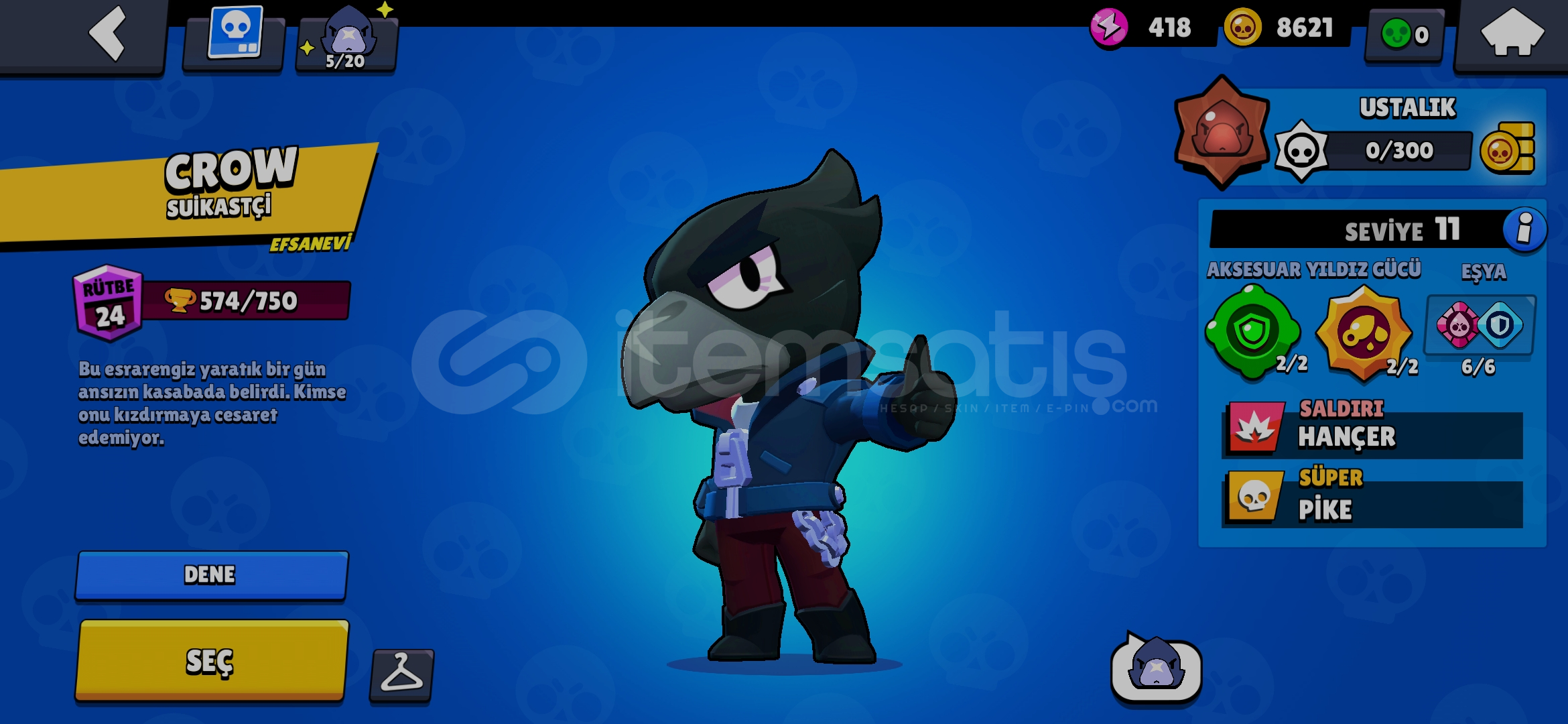 Crow full - 1659724 | İtemsatış