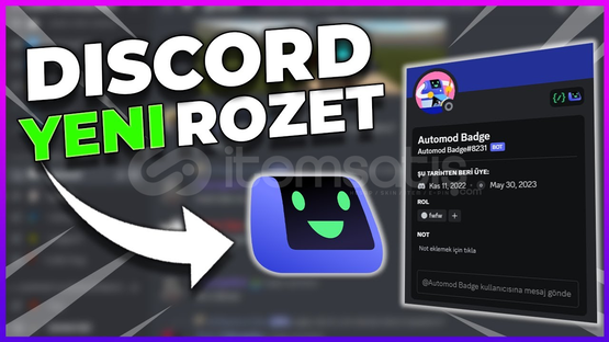 Discord AutoMod Badge - 1606913 | İtemsatış