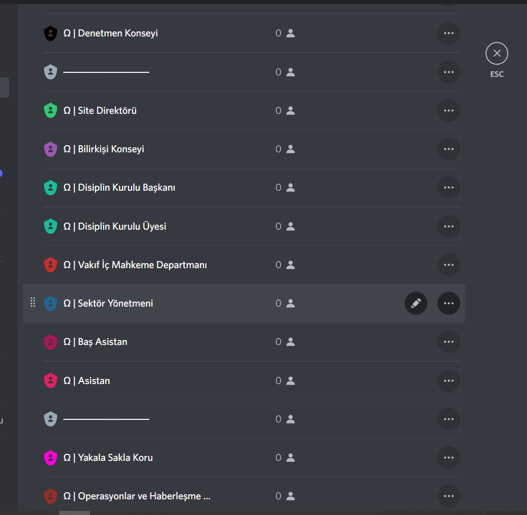 Discord roller kanallar hazır scp rp sunucu - 1028878 | İtemsatış