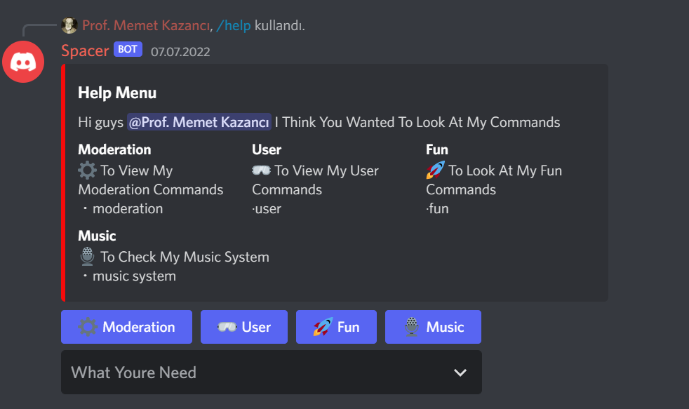 Discord V13 Bot | İtemsatış