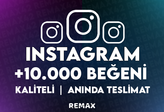 10000 Instagram Beğeni | İtemsatış