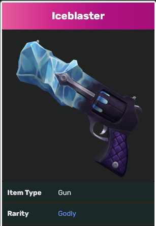 mm2 İce Blaster - 1121032 | İtemsatış