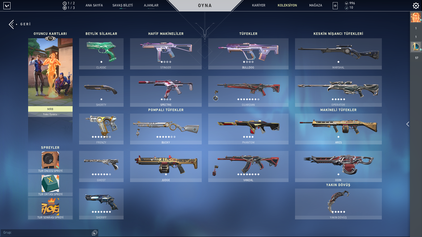 ACİL SATIŞŞ !!!!ELMAS3 VALORANT HESABI | İtemsatış