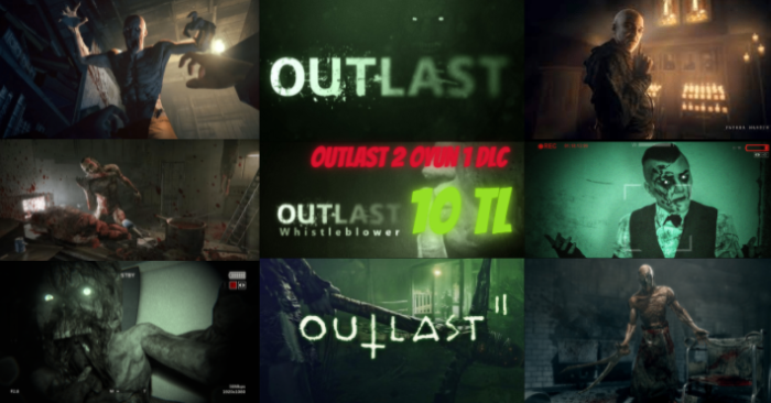 Outlast ( ve 2 Oyun 1 DLC) | İtemsatış