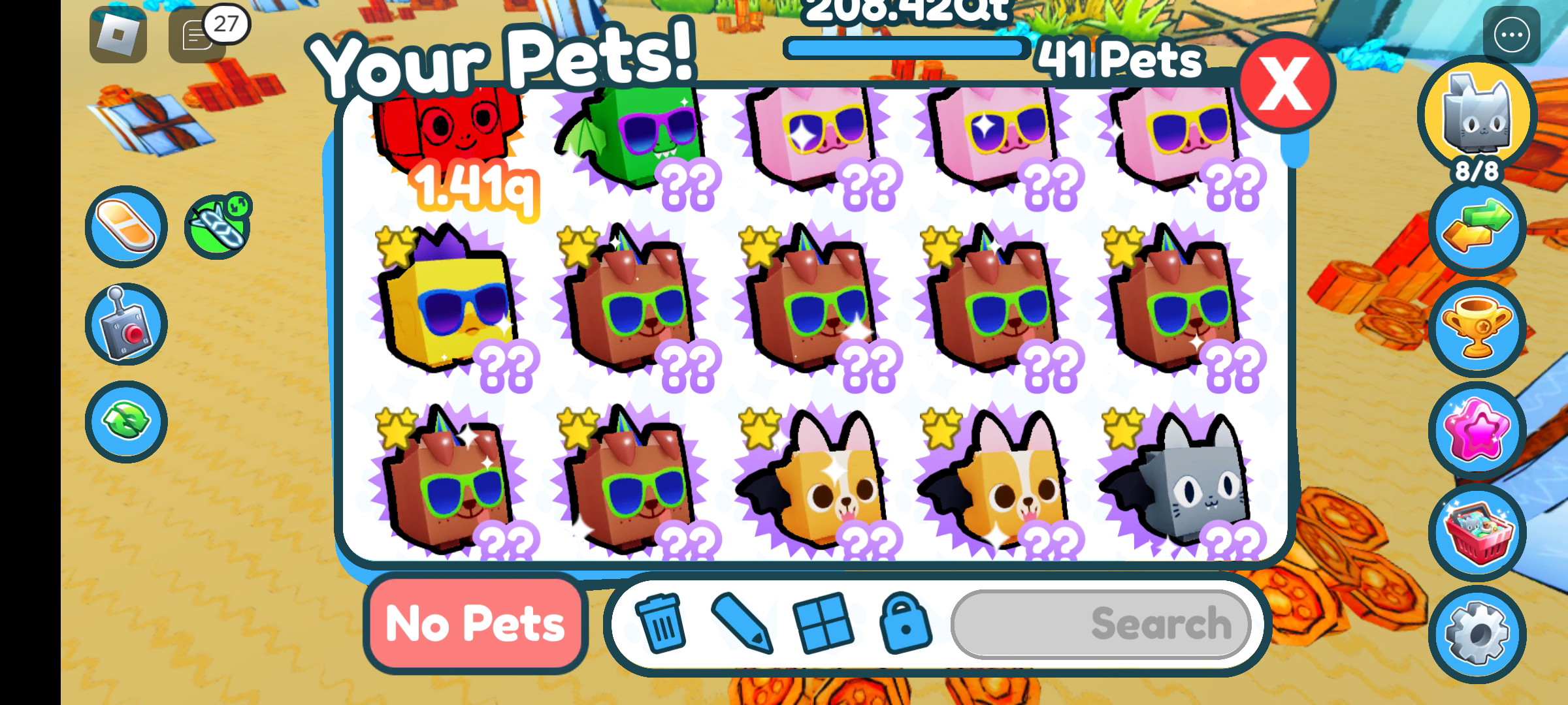 Pet Simulator X / Rainbow Doodle Agony - 1270049 | İtemsatış