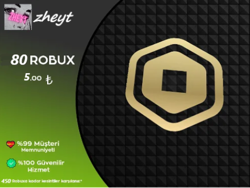 Roblox 80 Robux - 659808 | İtemsatış