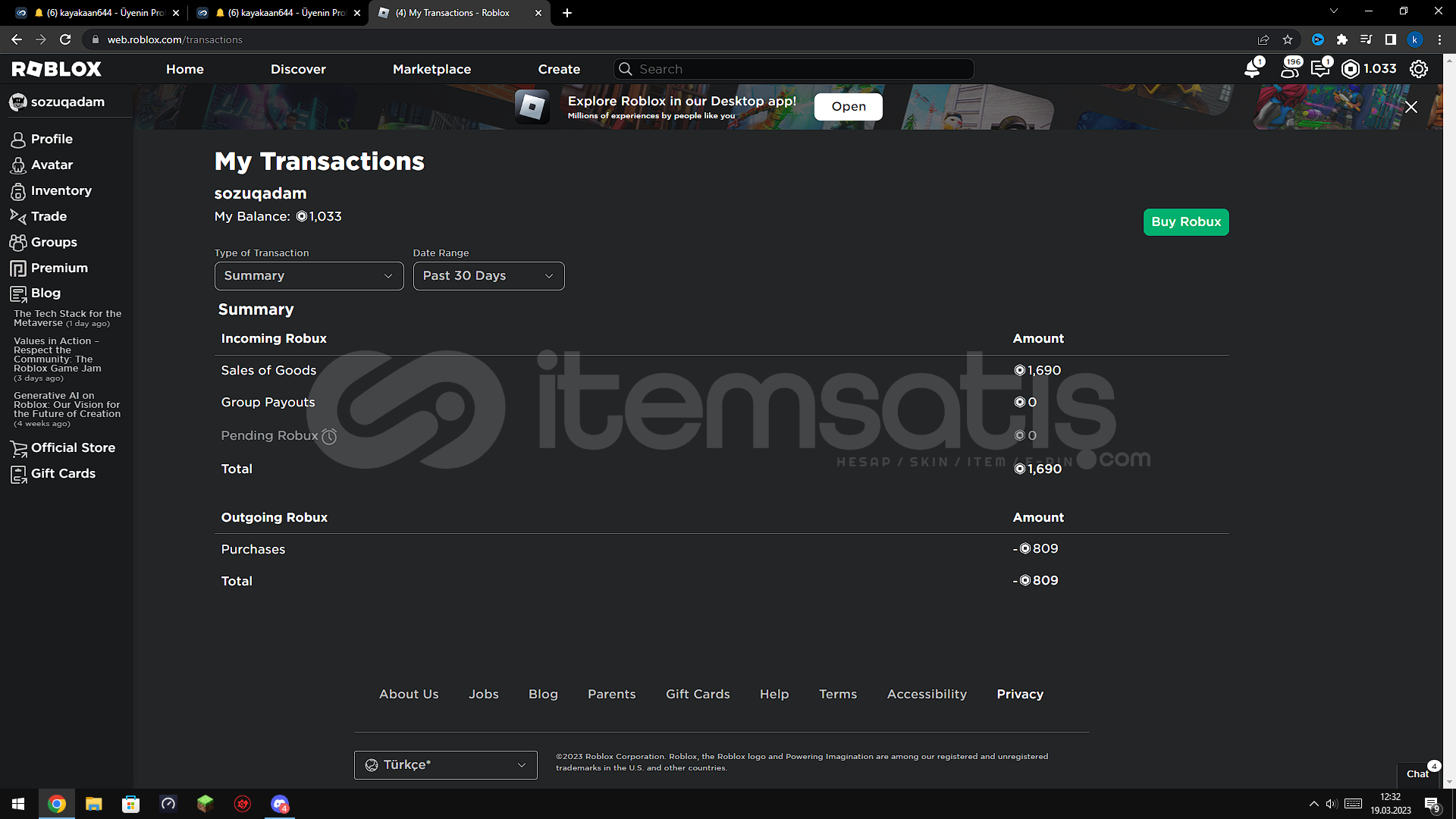 Roblox 70k robux Değeri Olan Face Playful - 1415176 | İtemsatış