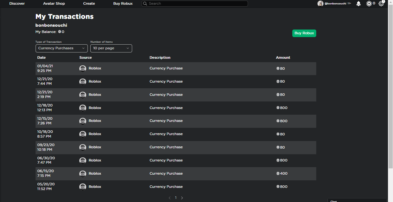 Roblox Hesap [6.160 Robux Total & Kız Hesap - 1120075 | İtemsatış