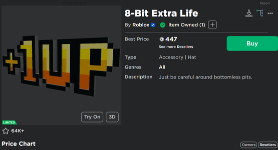 ROBLOX LİMİDET 8-Bit Life - 1131707 | İtemsatış