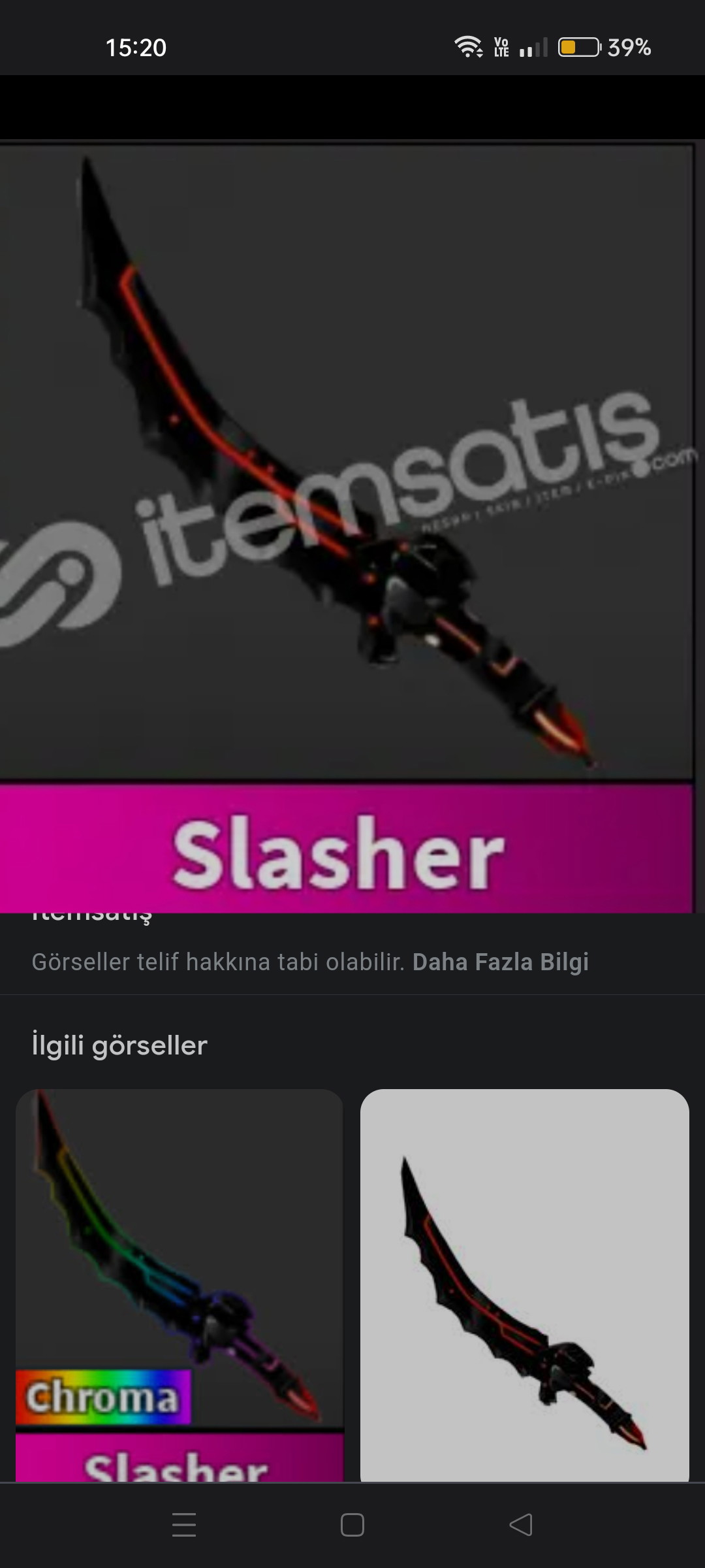 Slasher MM2 | İtemsatış