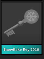 Snowflake Key 2018 ( MM2 ) - 517440 | İtemsatış