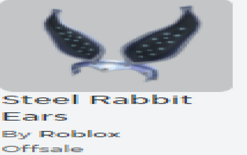 steel rabbi ears offsale ürün - 524177 | İtemsatış