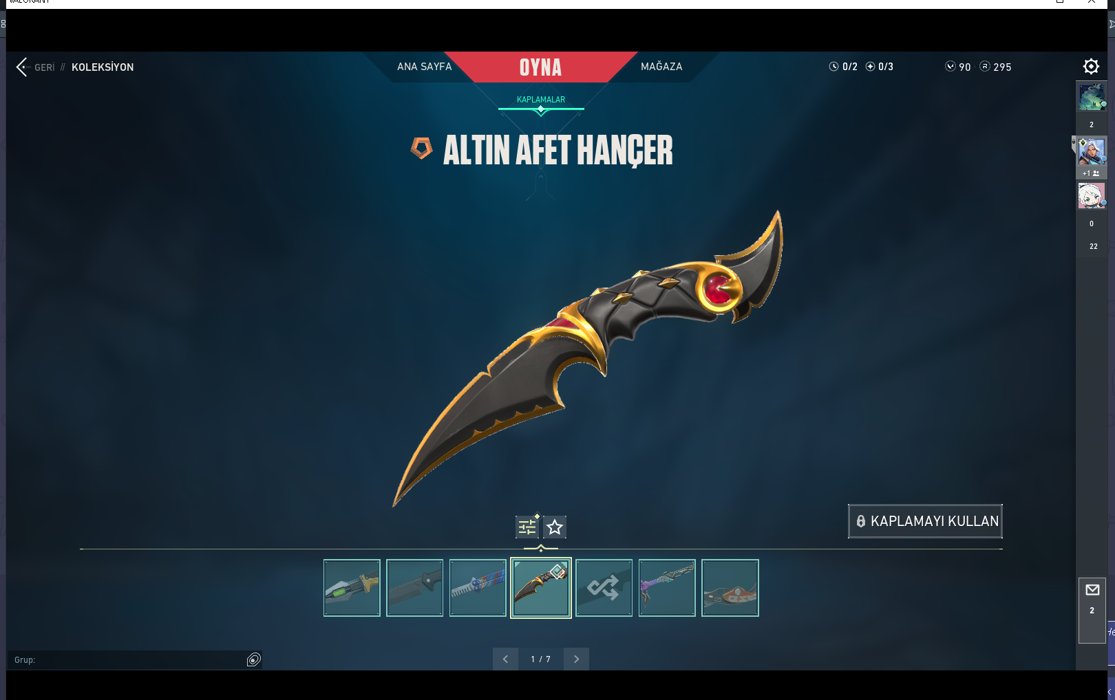 VALORANT HESAP - 1070390 | İtemsatış