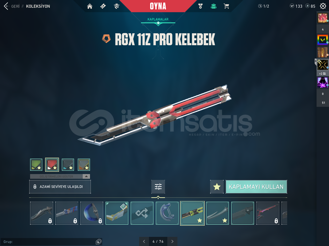 VCT ASİL KARAMBİT RGX KARAMBİTLİ SÜPER HESA - 1427002 | İtemsatış