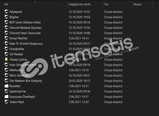 Discord Mega Pack [Method, Generator, Şablo - 193506 | İtemsatış